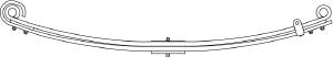 96-1284 VOLVO FRONT LEAF SPRING - Sadler Power Train Inc