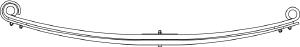 96-1318 VOLVO FRONT LEAF SPRING - Sadler Power Train Inc
