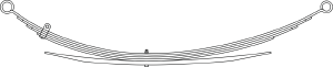 43-879 LEAF SPRING ASSY. - Sadler Power Train Inc