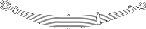 55-858 LEAF SPRING ASSEMBLY - Sadler Power Train Inc