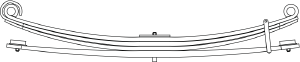 75-240 PETERBILT FRONT LEAF SPRING - Sadler Power Train Inc