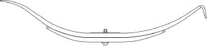 TRA2753 HUTCH TRAILER LEAF SPRING - Sadler Power Train Inc