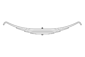 TRA699 LEAF SPRING ASSEMBLY - Sadler Power Train Inc