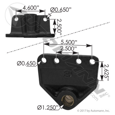 AUTOMANN M1876 Navistar Spring Hanger