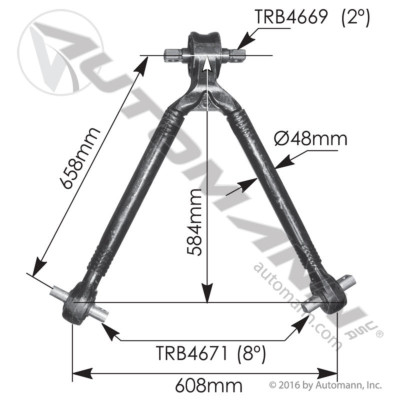 AUTOMANN MFL144: Freightliner TuffTrac V-Rod