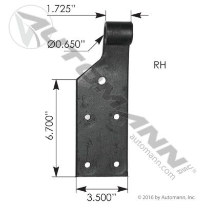 AUTOMANN MIH11 Shock Bracket - RH