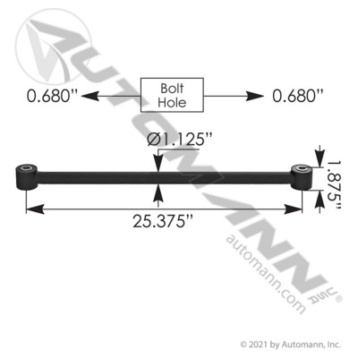 AUTOMANN TMR4665 Freightliner Torque Rod