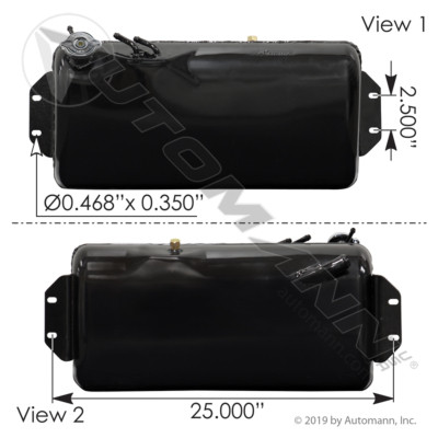 AUTOMANN 575.1016 Freightliner Coolant Tank