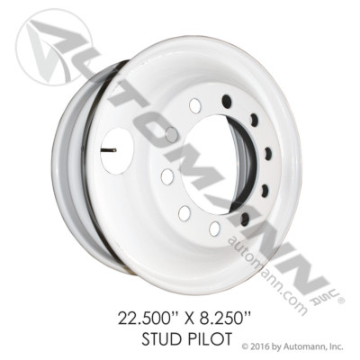 AUTOMANN 22.5" Steel Stud Pilot Wheel