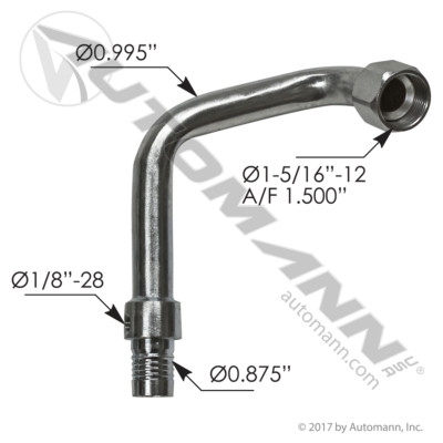 AUTOMANN 177.3008 Kenworth Air Bag Adapter