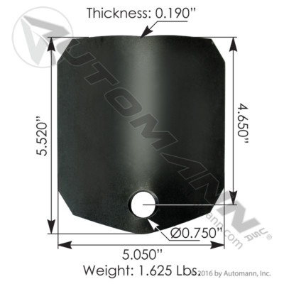 AUTOMANN M80599 Beam Repair Plate
