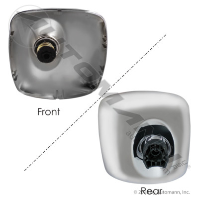 AUTOMANN Chrome Mirror Housing - Freightliner