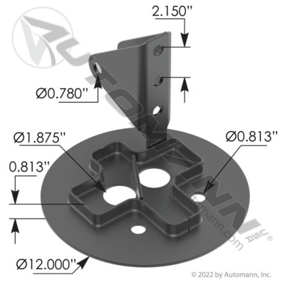 AUTOMANN MHT795: Hendrickson Air Spring Mount