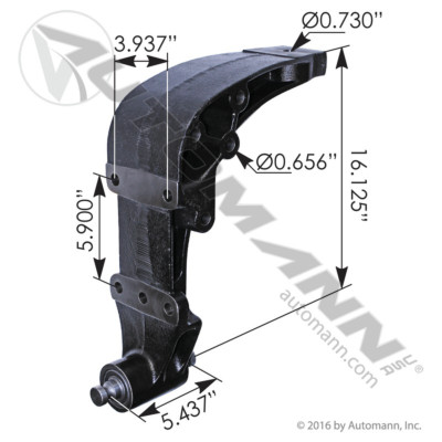AUTOMANN MPB7563 Peterbilt Cab Hanger
