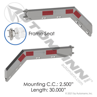 AUTOMANN Mud Flap Hanger Kit - Spring Loaded