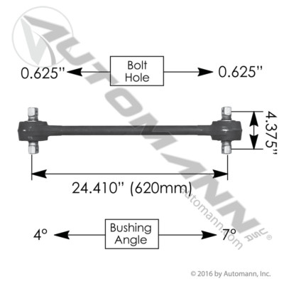 AUTOMANN MFL67 Tuftrac Torque Rod