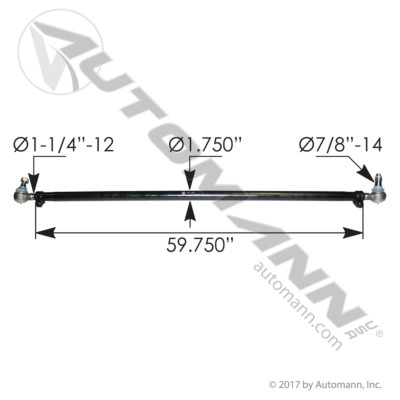AUTOMANN 463.DS9801 Cross Tube Assembly