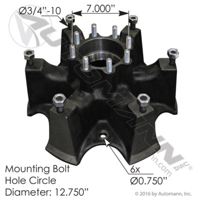 AUTOMANN 20" Spoke Wheel Hub 150.D6101