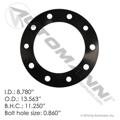 AUTOMANN 24.5" Steel Wheel - 7400lbs