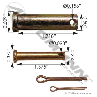AUTOMANN 179.CPK Clevis Pin Kit