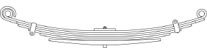 75-202 PETERBILT FRONT LEAF SPRING - Sadler Power Train Inc