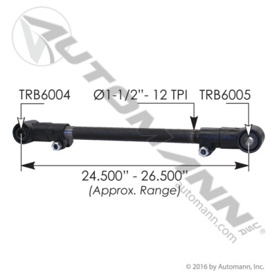 AUTOMANN TR16034 Torque Rod: Adjustable Reyco
