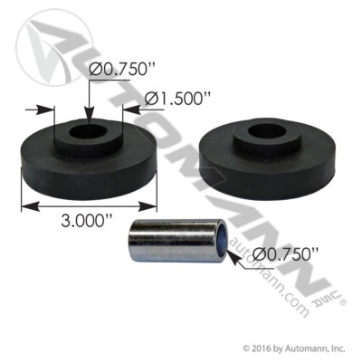 AUTOMANN M17341 Freightliner Radiator Bushings