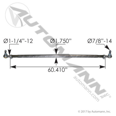 AUTOMANN 463.DS9837 Cross Tube Assembly