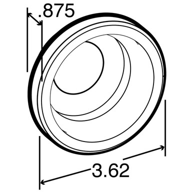 TRUCK-LITE 10404 Grommet: 10 Series Lights