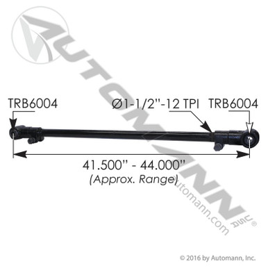 AUTOMANN TR18691: Adjustable Track Rod Arm