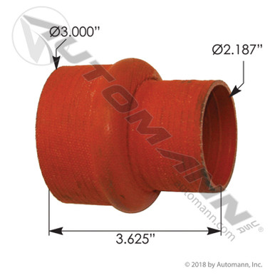 AUTOMANN Silicone Reducer Hose - IHC 1811969C1