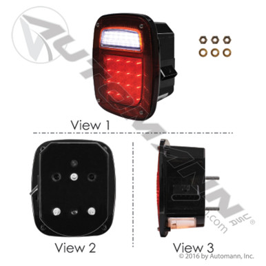 AUTOMANN 571.LD505R42 LED Truck Light