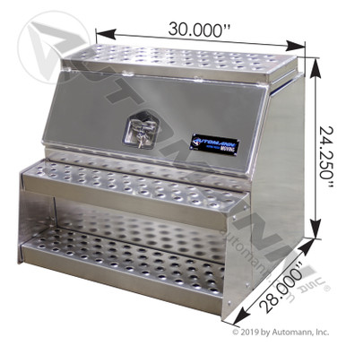 AUTOMANN 562.SB30LMA-S: Large Aluminum Toolbox