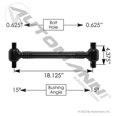 AUTOMANN TMR510C Torque Rod - 18.125"