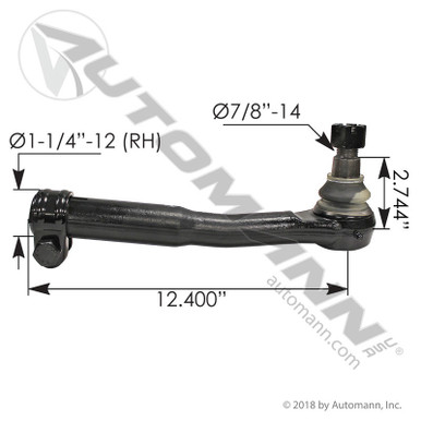 AUTOMANN 462.ES3214R Tie Rod - Buy Now