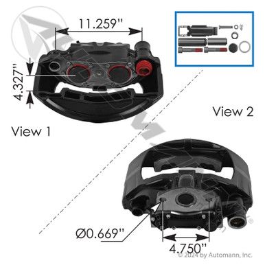 AUTOMANN 158.K003812: Disc Caliper