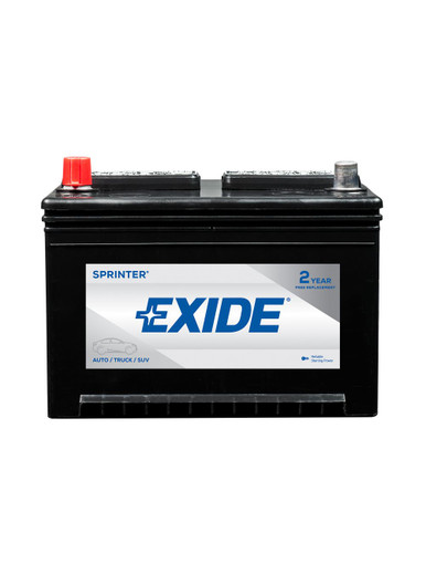 EXIDE S58-EX Battery - 540 CCA