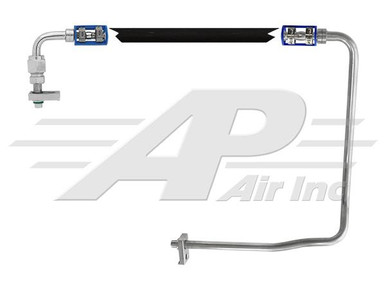 AP Air 7-T08043 - Condenser To Receiver Drier Hose - Peterbilt Air ...
