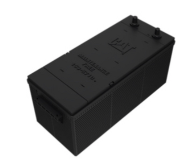 CAT 4D Battery: 1400 CCA, 12V