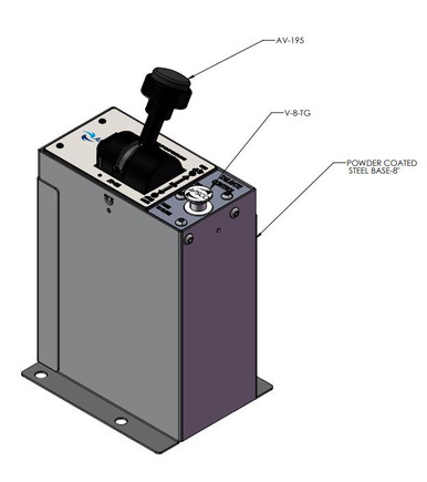 APSCO AVC-195-TG-8 Hoist Control - 8" Console