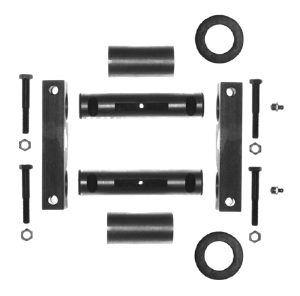 Flagg PB100 Shackle Kit: 3.5" Spring