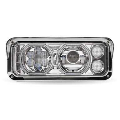 TRUX TLED-H120 LED Headlights - Chrome