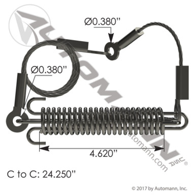 AUTOMANN HLK2048 Mack Hood Cable