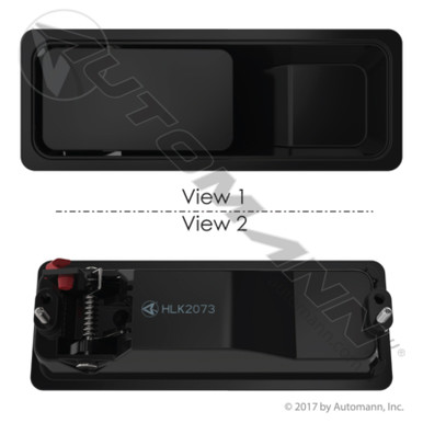 AUTOMANN HLK2073 Black Door Handle