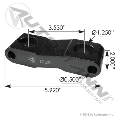 AUTOMANN M1225A Kenworth Aluminum Side Bar