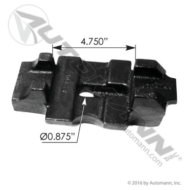 AUTOMANN M1890 Hendrickson Axle Seat 4-3/4"