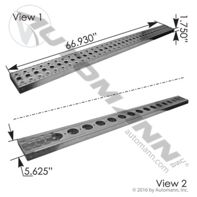AUTOMANN M46017 Freightliner Fuel Tank Step