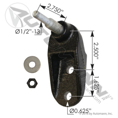 AUTOMANN MHS50574 Hendrickson Shock Bracket