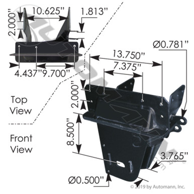 AUTOMANN MHT735: Hendrickson Turner Hanger