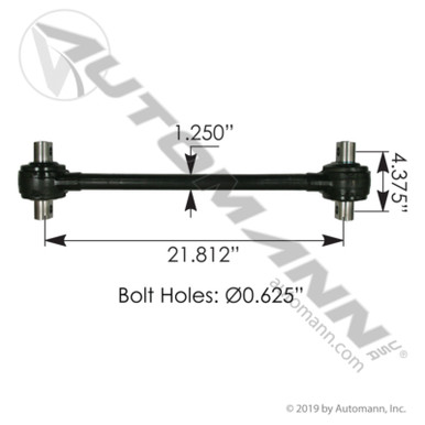 AUTOMANN TMR586 Mack Torque Rod - 21.81"